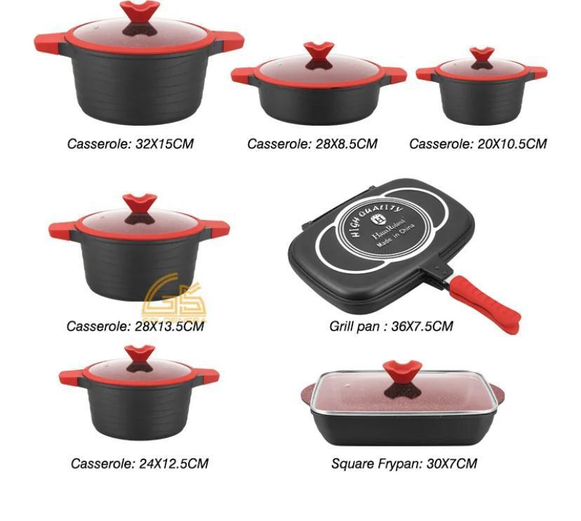 Aluminum die casting non stick cookware – Doja Foods LTD